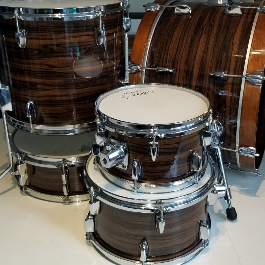 Monte-Carlo Walnut Drum Wrap - Walopus Drum Wrap