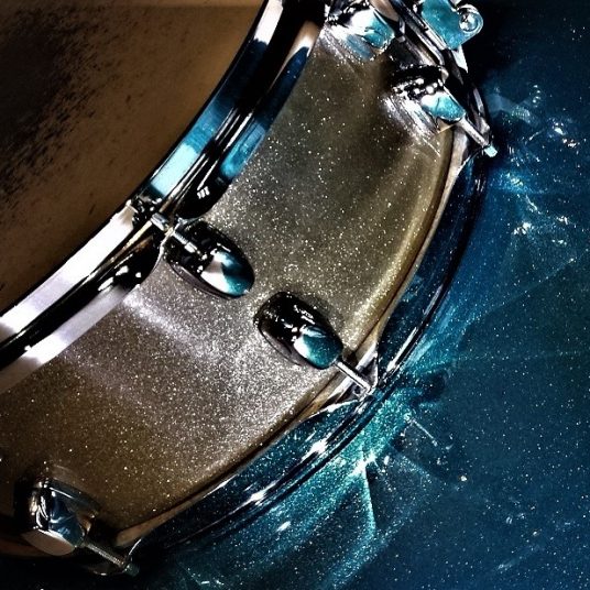 Traditional Champagne Sparkle Drum Wrap - Walopus Drum Wrap