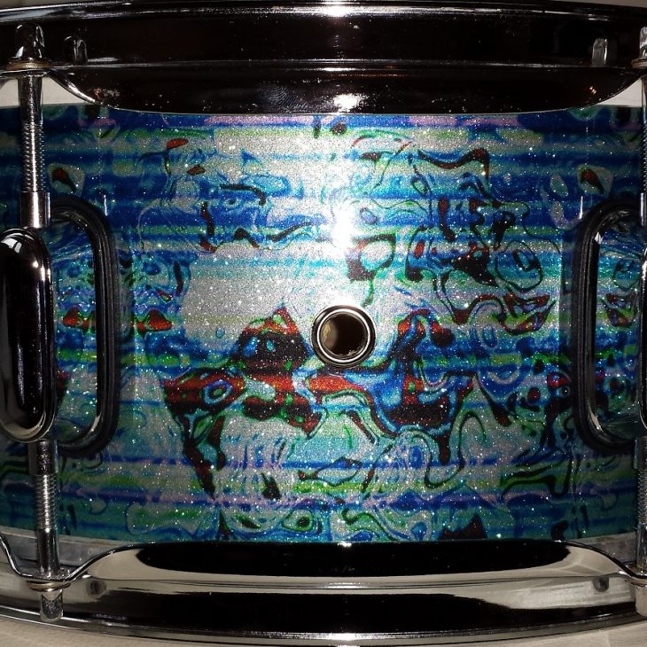 Custom Traditional True Sparkle Drum Wrap - Walopus Drum Wrap